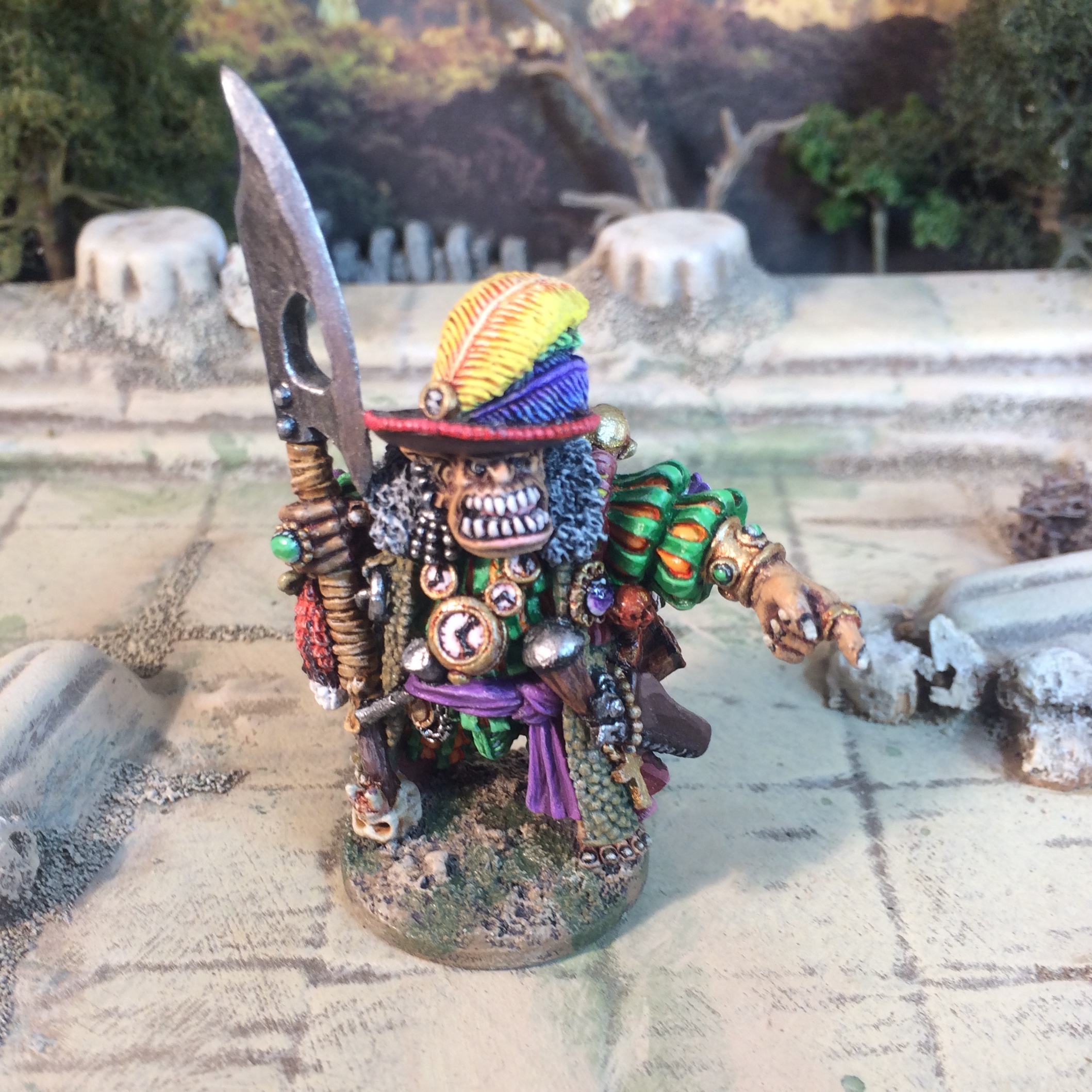 Mini Update Psycadelic Orc From Wargames Foundry Root Around In The Warchest